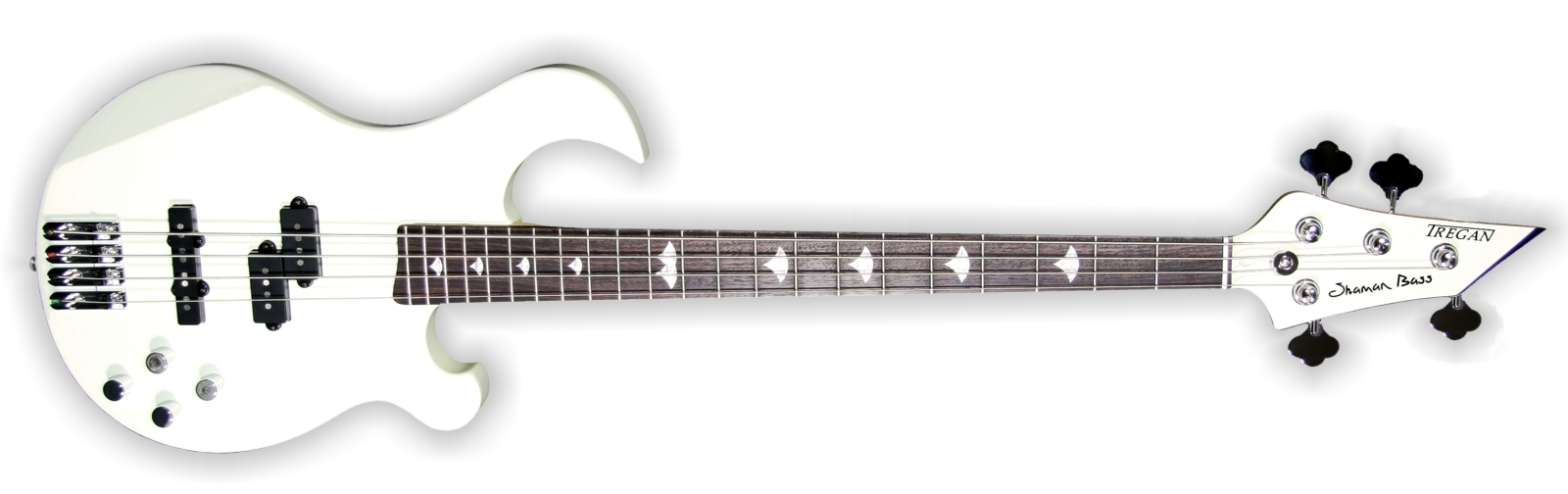 Shaman Bass Standard Vintage White - Tregan Guitars Store