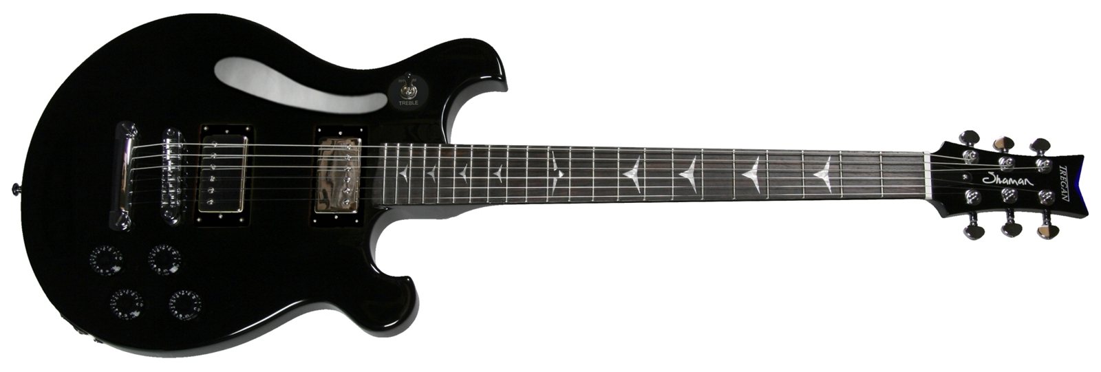Shaman Standard Midnight Black - Tregan Guitars Store